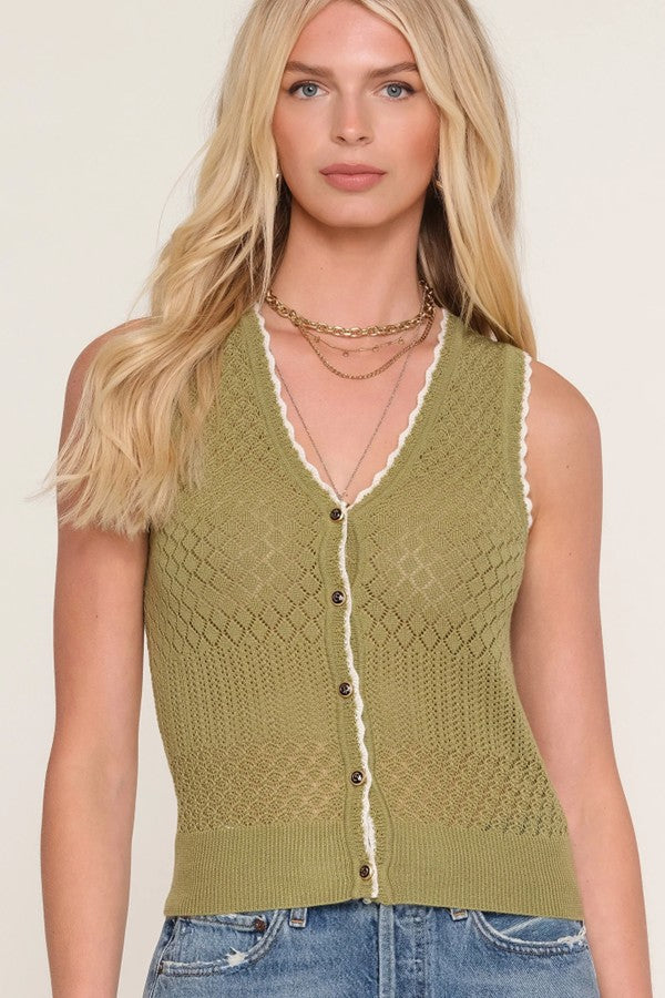 Lilla Vest – bfree boutique